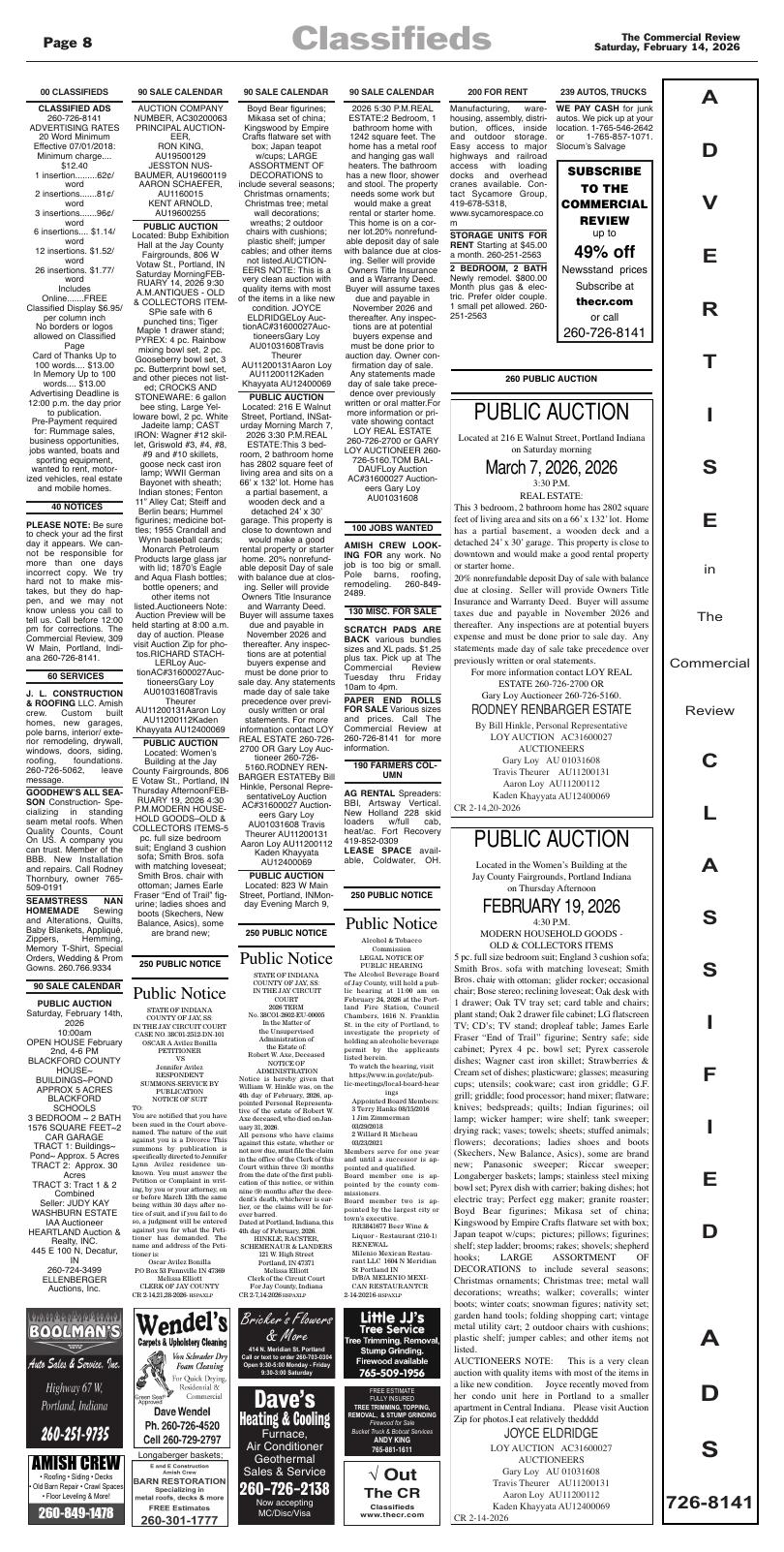 Page 2-14-2026 CR PAGE 8 | e-Edition | thecr.com