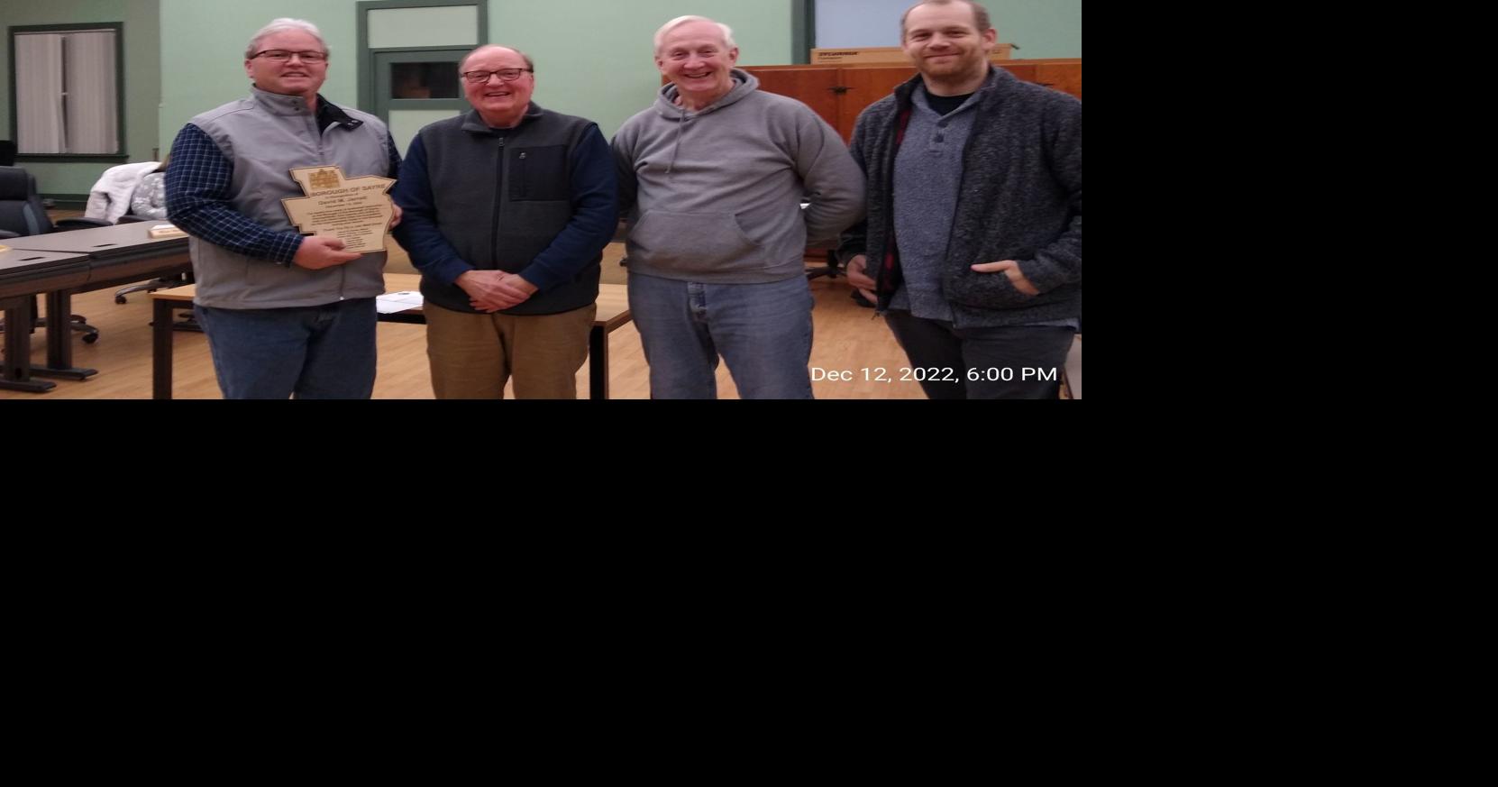 Sayre Borough manager honored for 25 years of service | Local/Regional ...