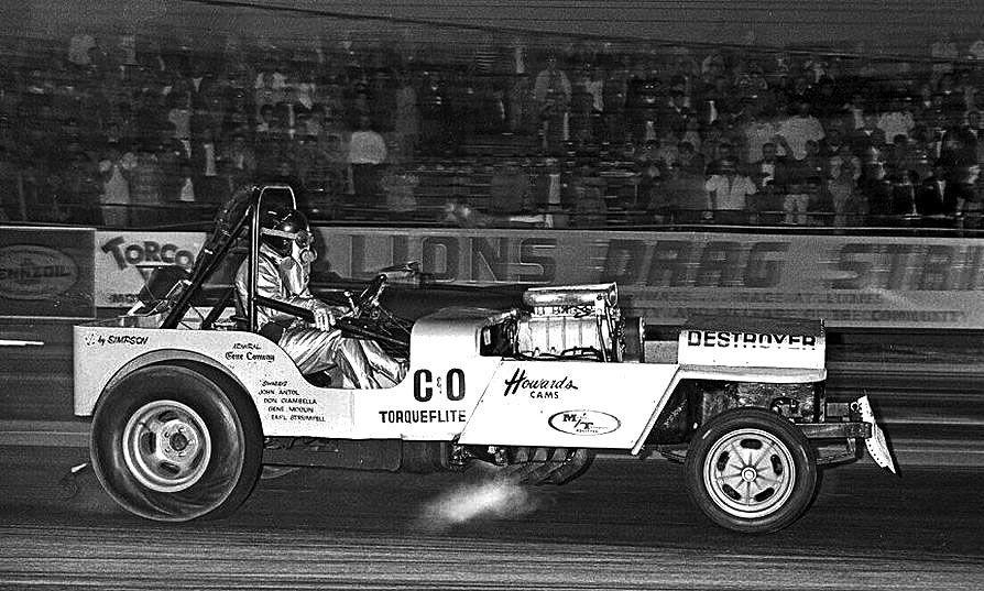 Those wild, incredible Jeep funny cars and the first ever consumer Jeep ...
