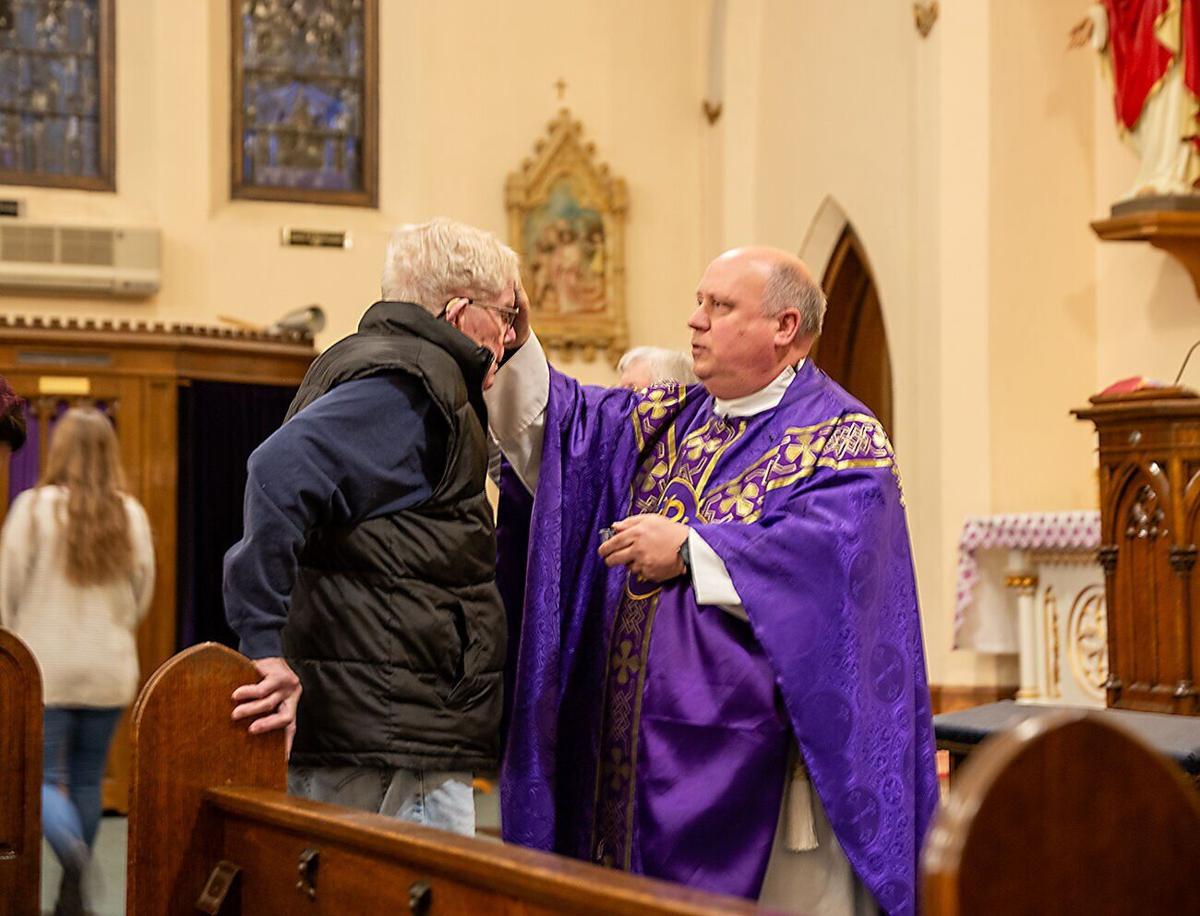 Ash Wednesday celebrated at St. James Roman Catholic Church | Local ...