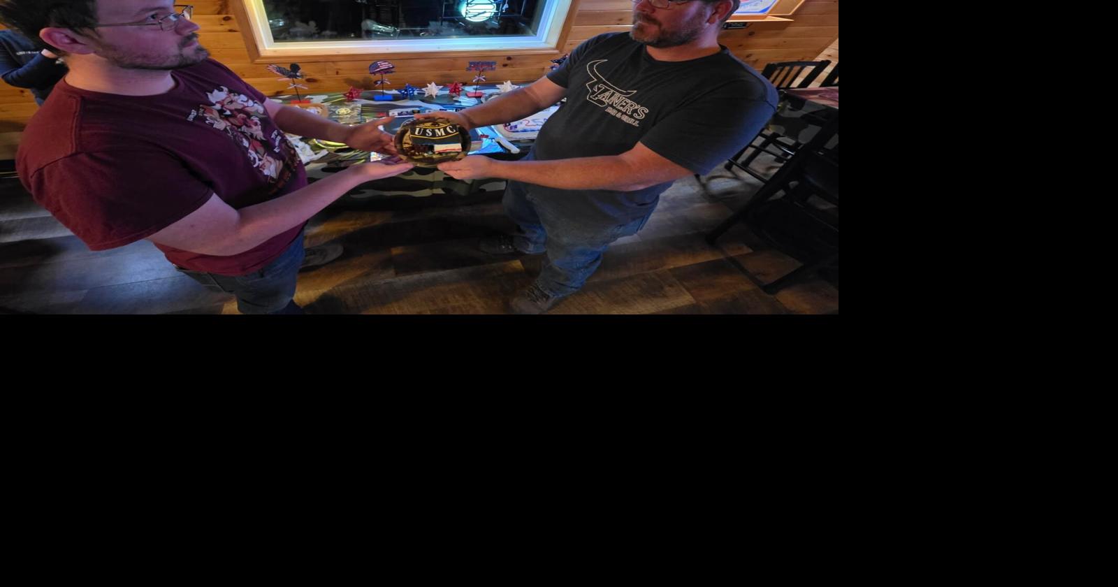 Father and son honored at Tanner’s Bar Veterans Day event | Local ...