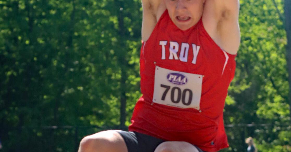 Troy's Warburton secures district title in long jump | Sports ...