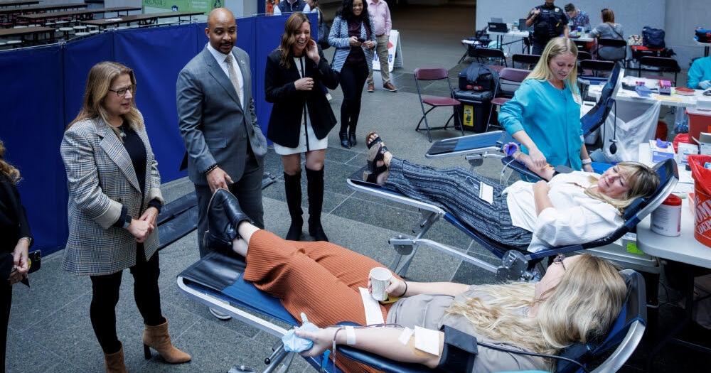 Commonwealth employee blood drive replenishes local blood supplies ...