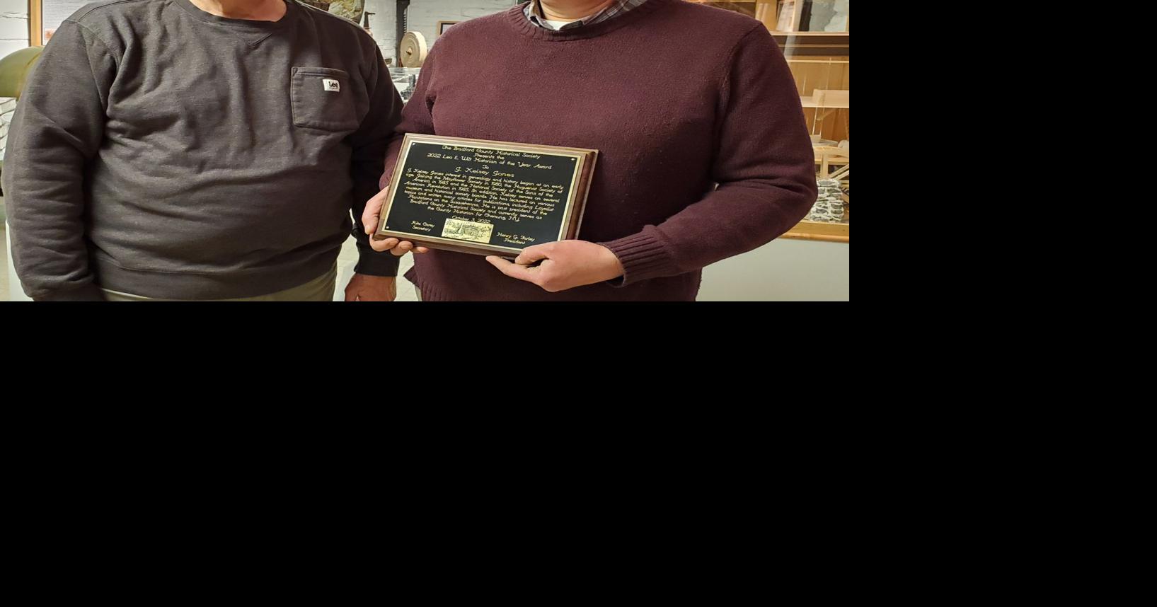 BCHS names Historian of the Year | Local/Regional | thedailyreview.com