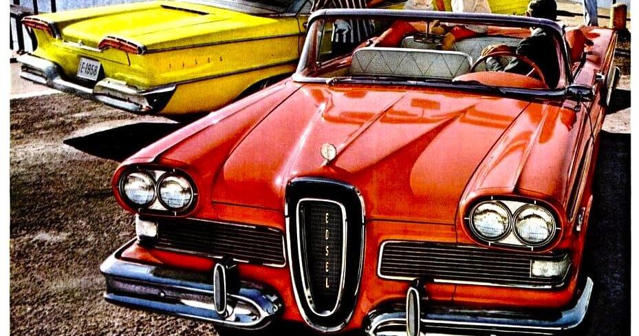 Cars We Remember: One very special '55 Chevy and the infamous Edsel ...