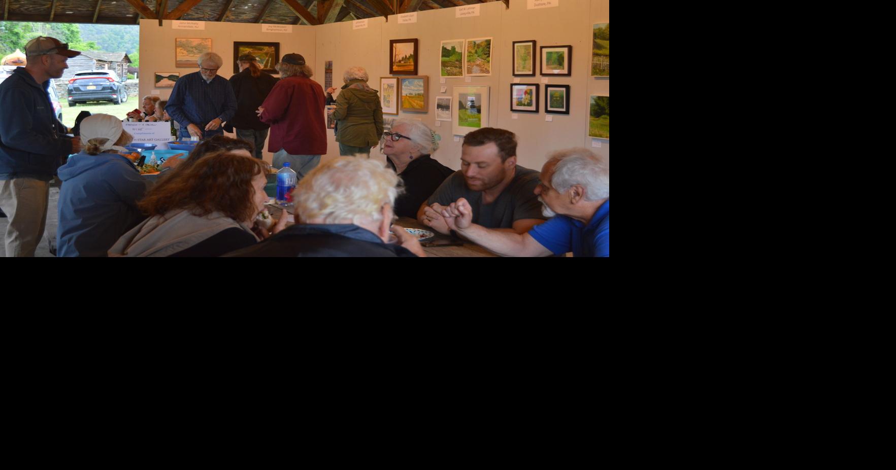 SSSF artists and supporters embrace the beauty of French Azilum | Local ...