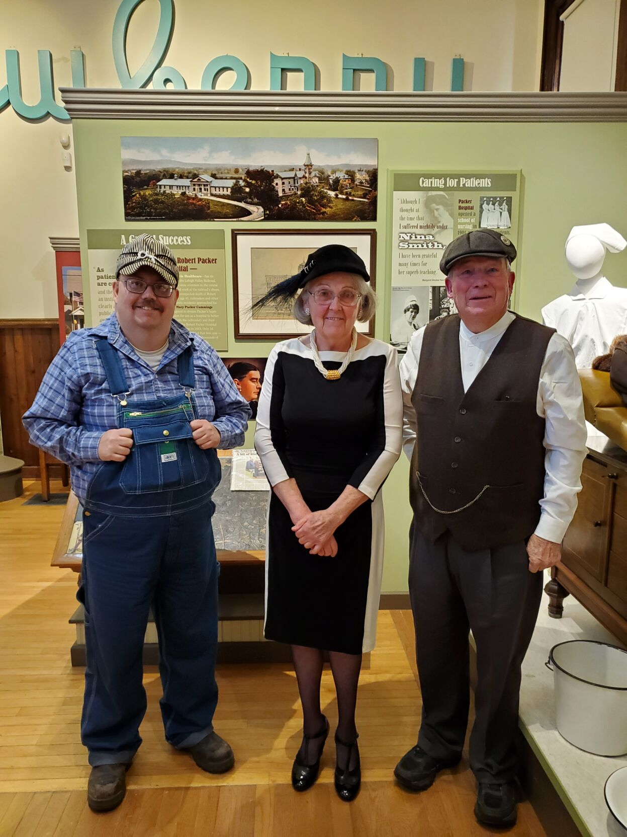 Dignitaries from Sayre’s past visited the Sayre Historical Society ...