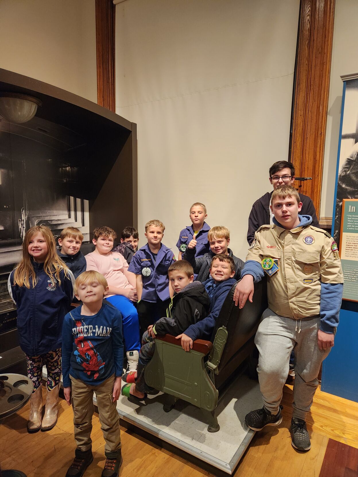Sayre Cub Scout Pack 17 tours Sayre Historical Society Museum | Local ...