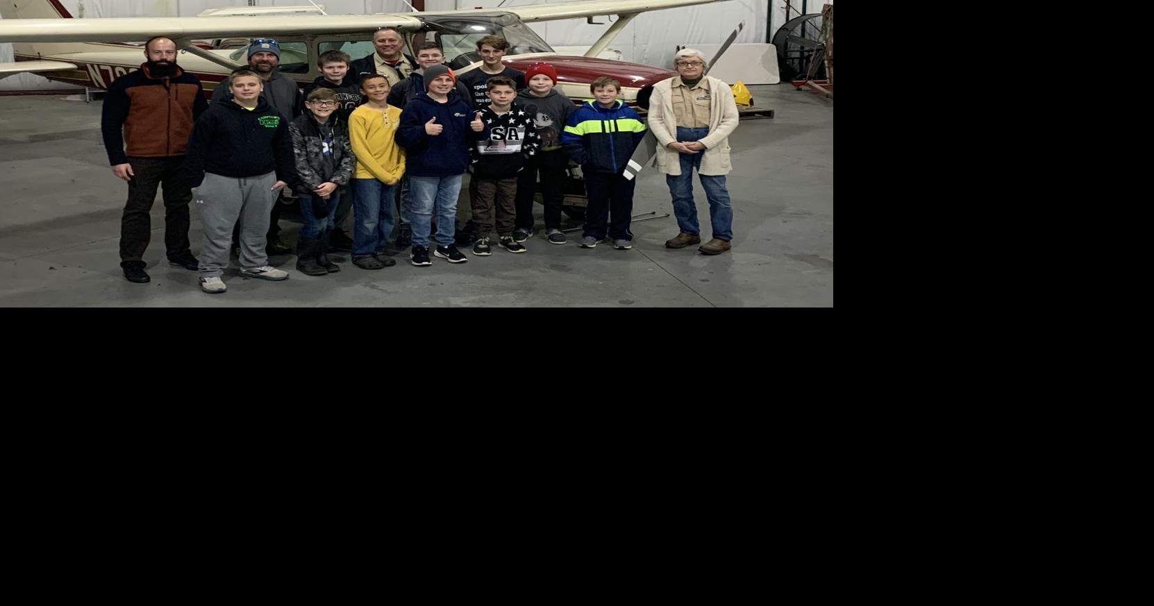 Boy Scouts tour Bradford County Airport | Local/Regional ...
