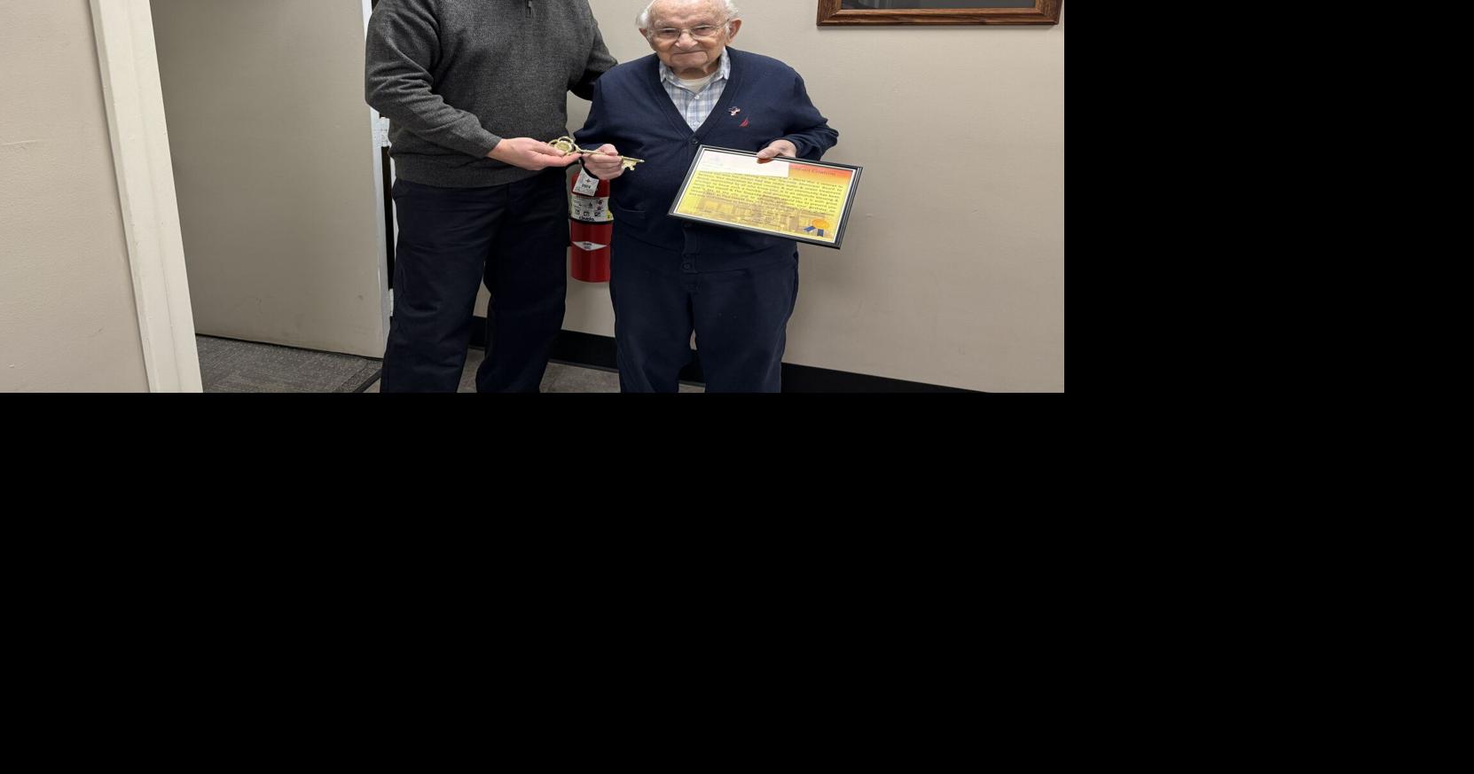 DeWitt honored with key, day of recognition in Towanda Borough | Local ...