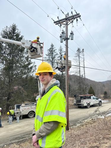 Student learns what it takes to be a lineman | Business ...