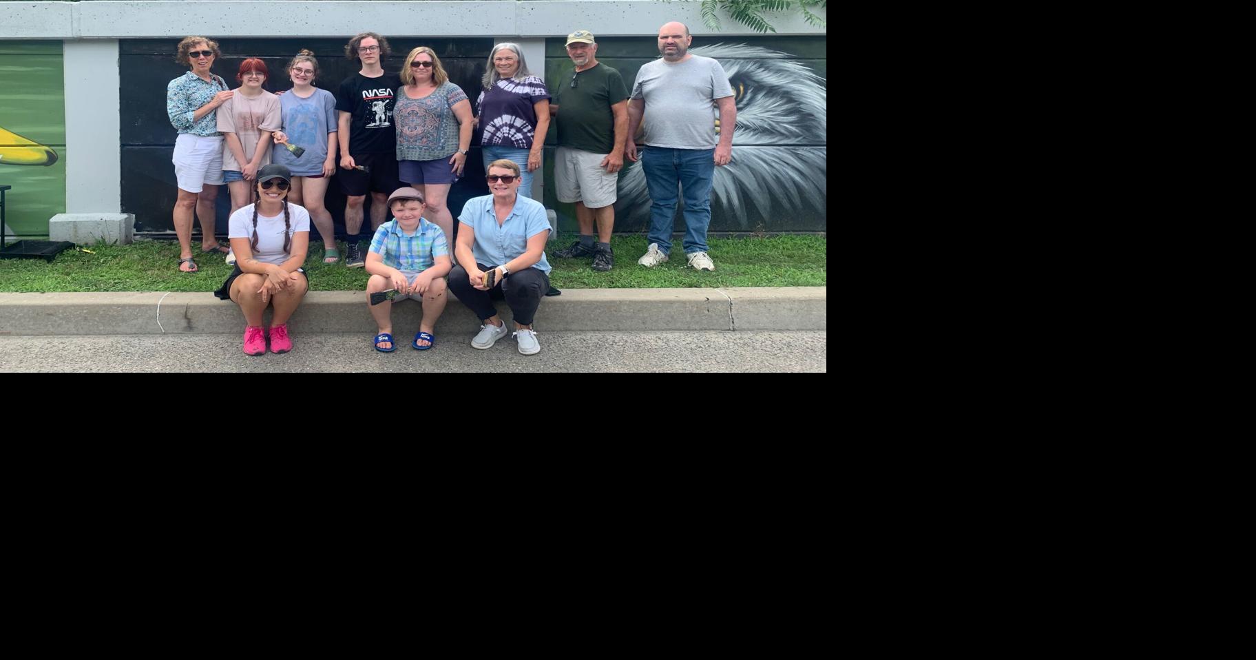 Fairchild family helps paint mural dedicated to late Towanda Borough ...