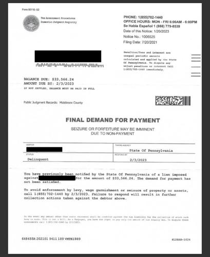 Scam Warning: Deceptive ‘Final Demand for Payment’ Letters Again ...