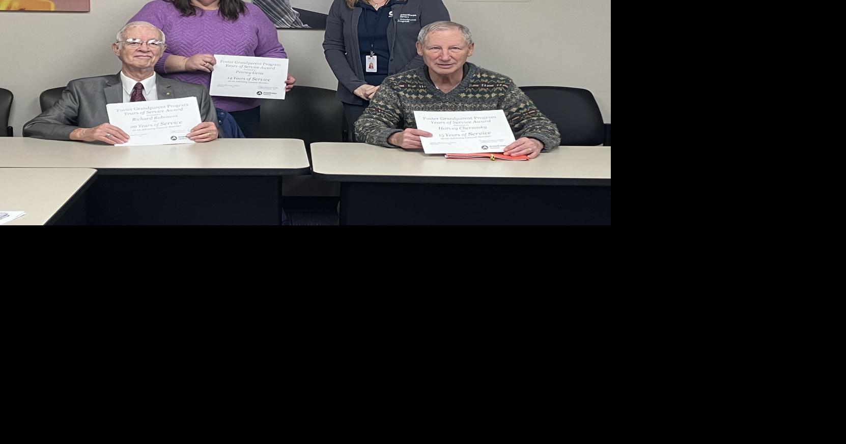 Foster Grandparent Program Advisory Council members honored | Local ...