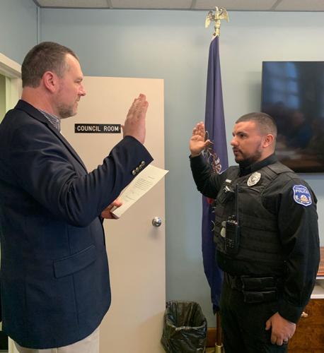 Towanda policeman sworn-in as full-time officer | Local/Regional ...
