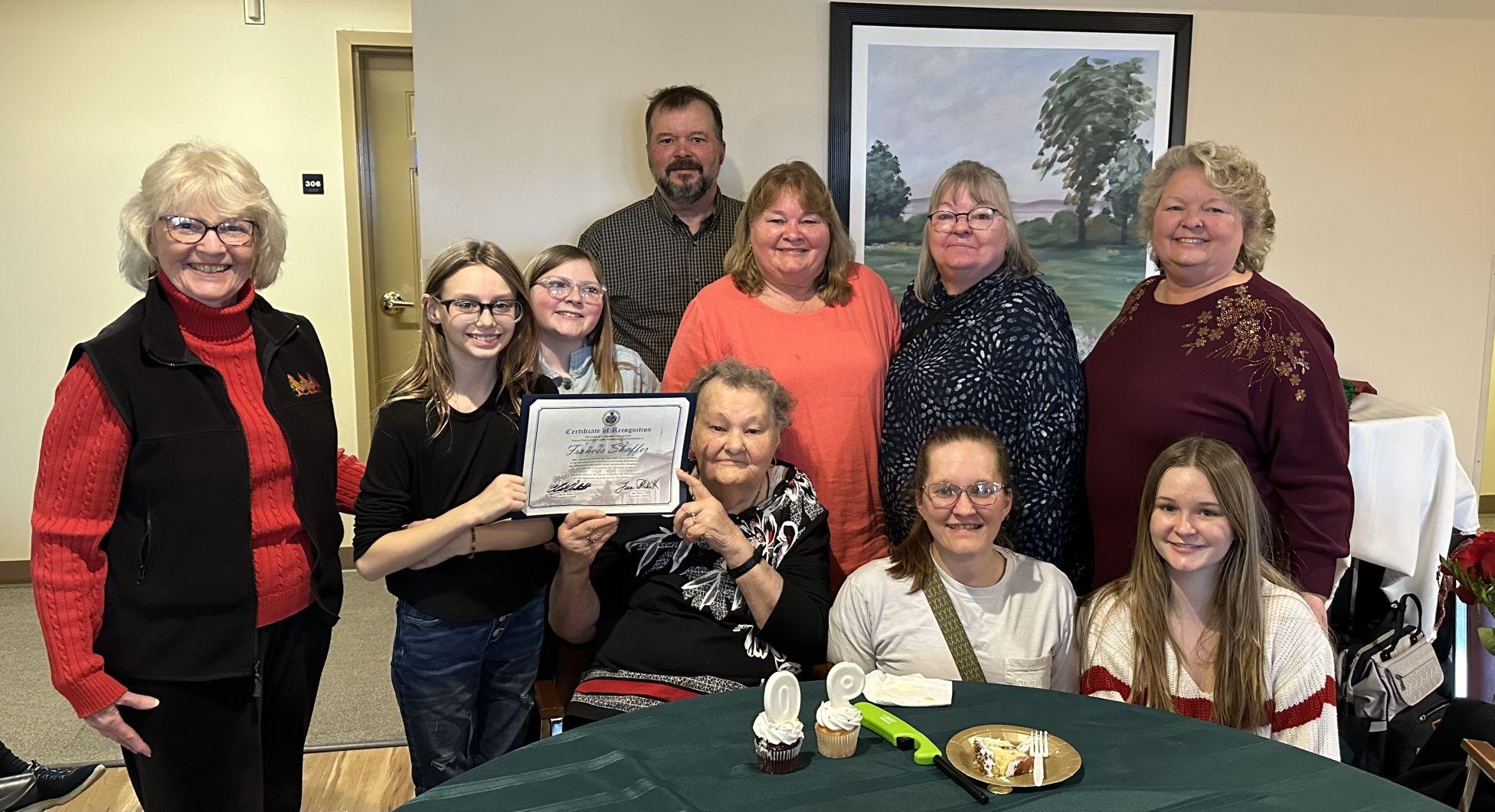 Frances Shaffer has milestone birthday | Local/Regional ...
