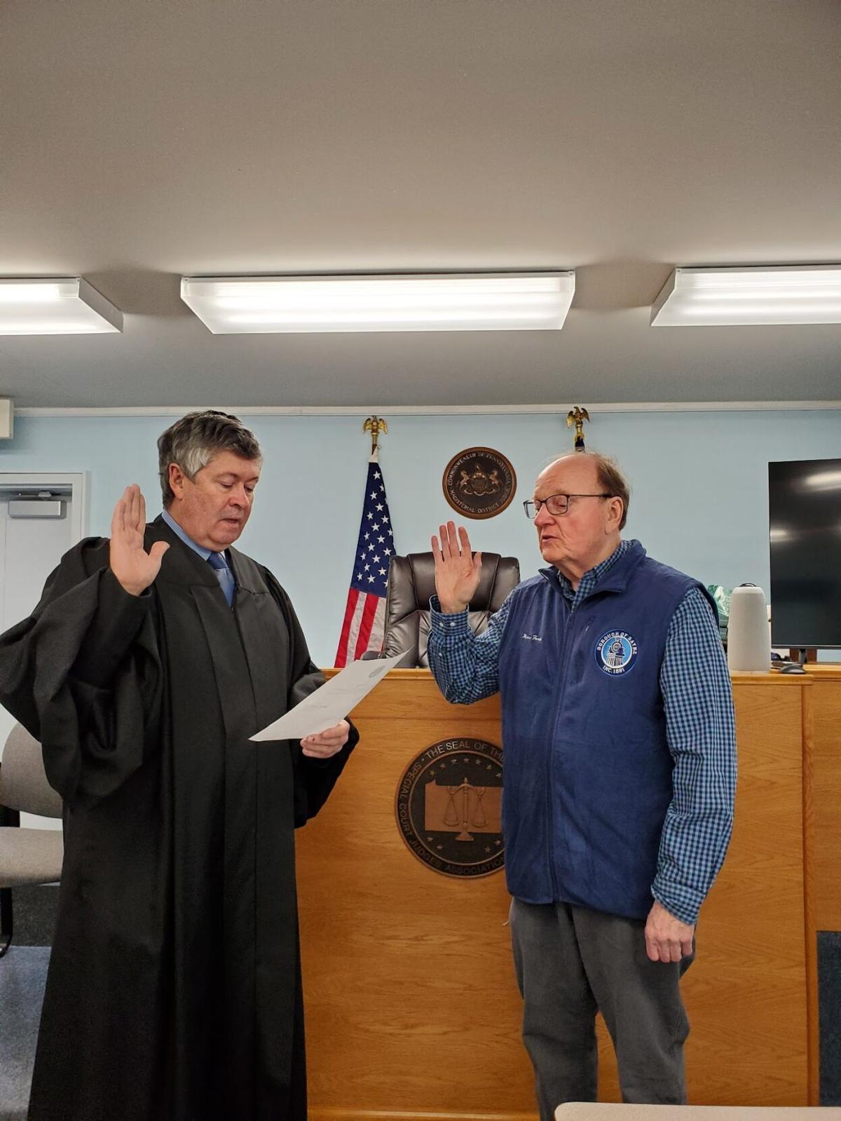 Farley sworn in for 3rd consecutive term as Sayre mayor | Local ...