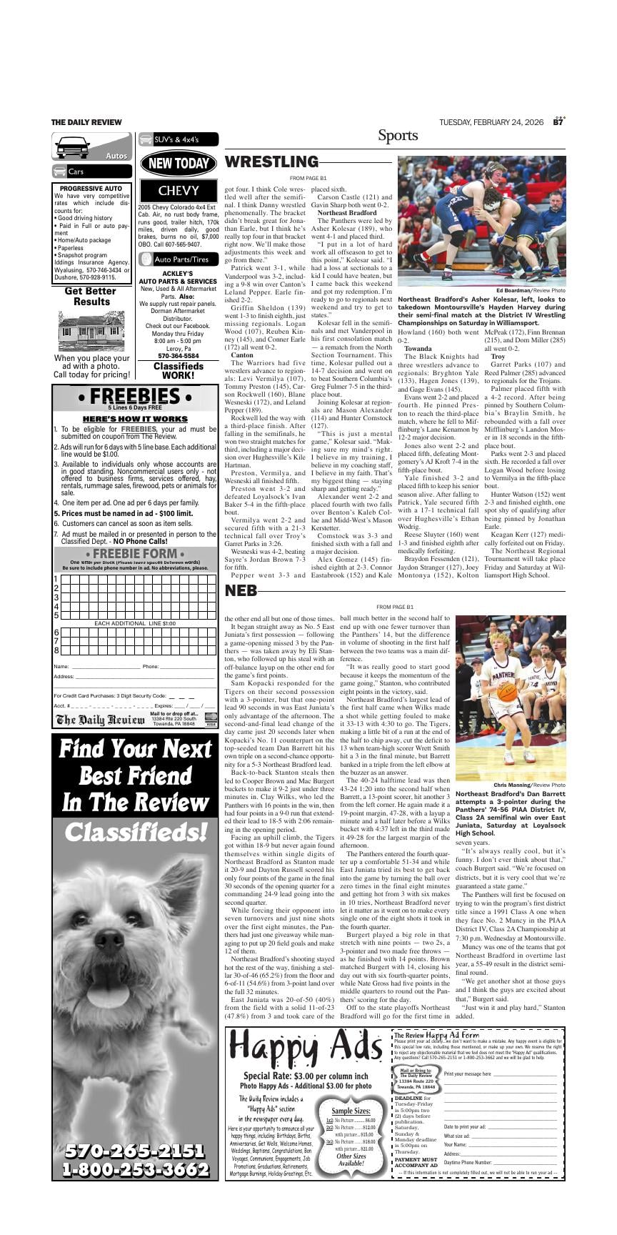 Page B7 | Digital Edition | thedailyreview.com