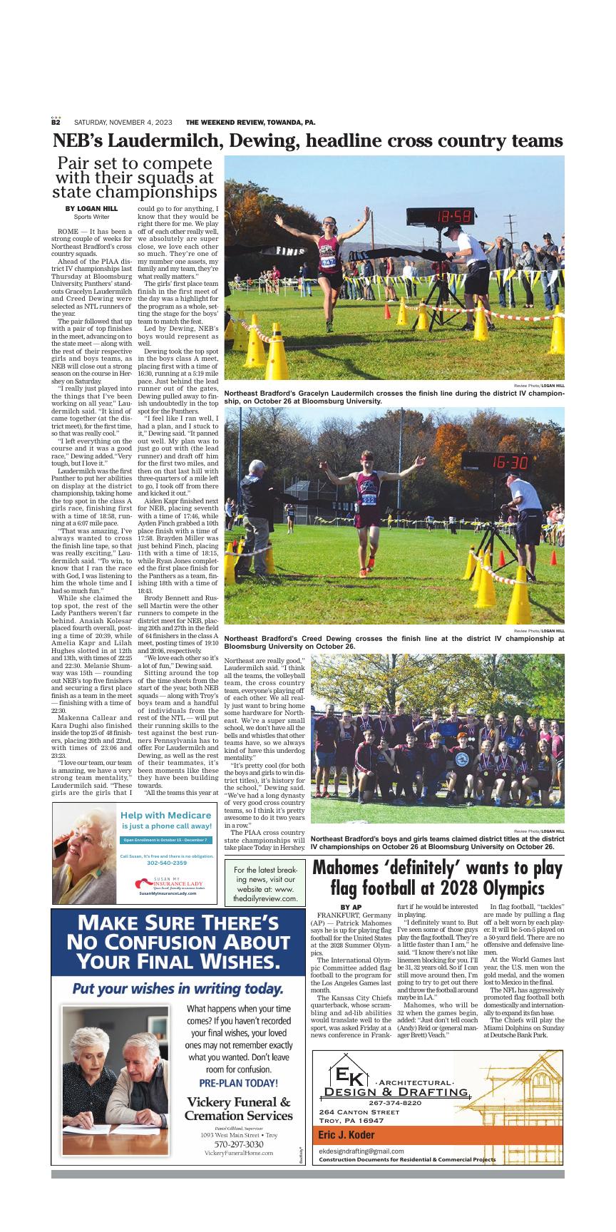 Page B2 | Digital Edition | thedailyreview.com