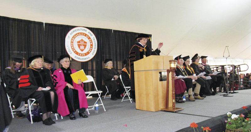 SUNY Cobleskill celebrates 100th graduation | Local News | thedailystar.com