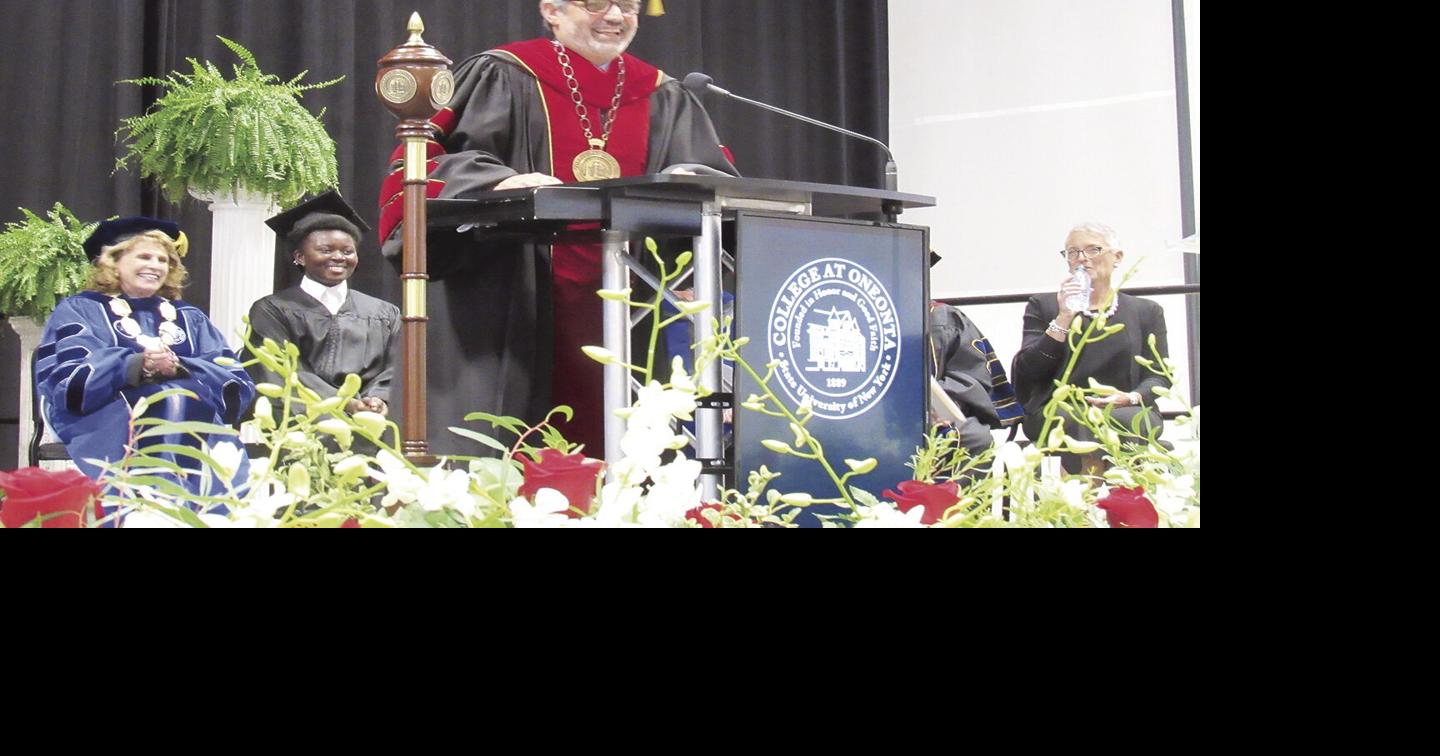 SUNY Oneonta's ninth president inaugurated | News | thedailystar.com