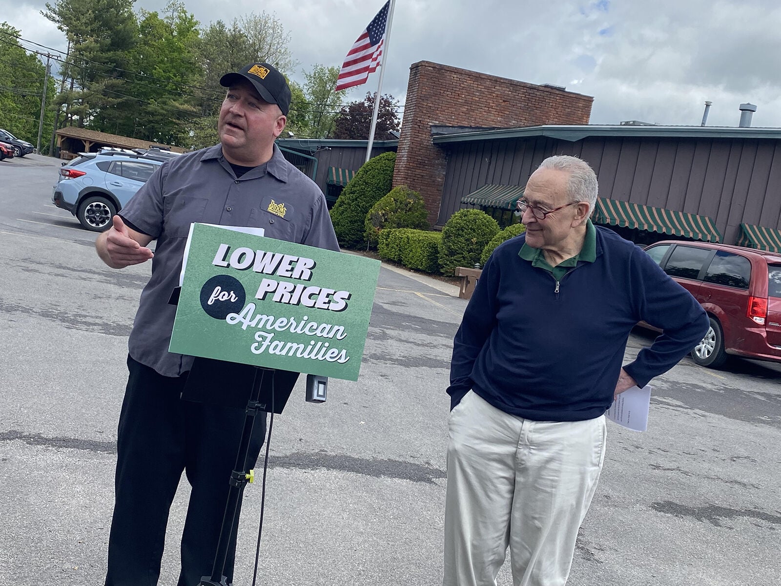 Schumer announces bill to lower cost of meat at visit to Brooks' in ...