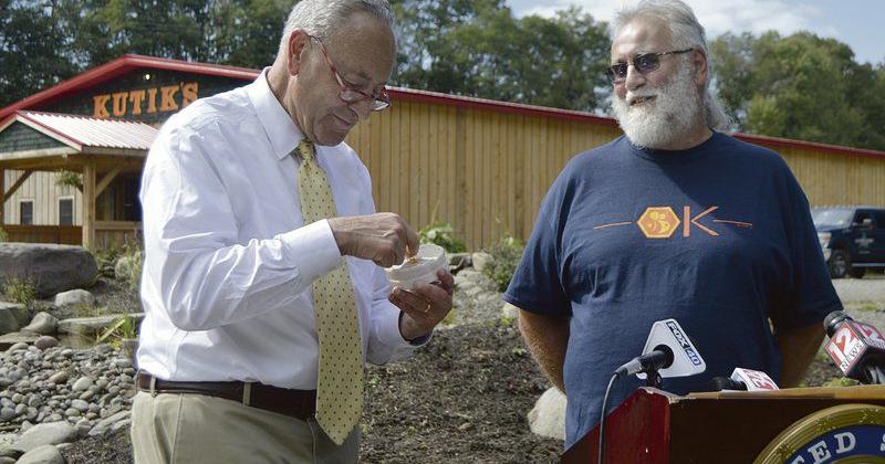 Senator visits beekeeper, blasts research cuts | Local News ...