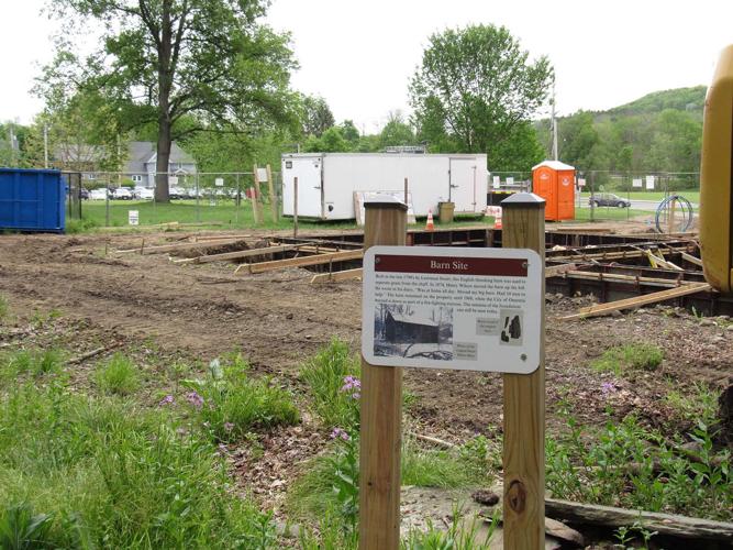 On the Bright Side: Swart-Wilcox barn foundation laid | Local News ...