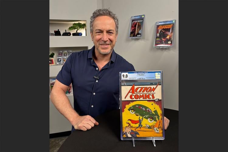 Rare copy of the comic book that introduced the world to Superman sells ...