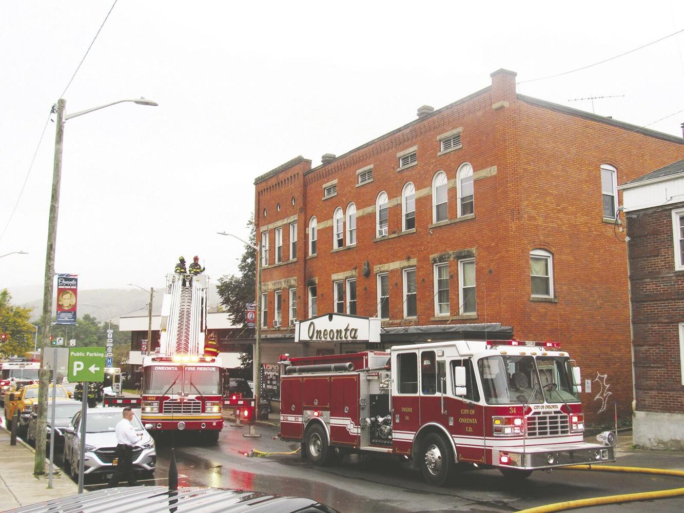 Fire erupts in Oneonta Theatre building | Local News | thedailystar.com
