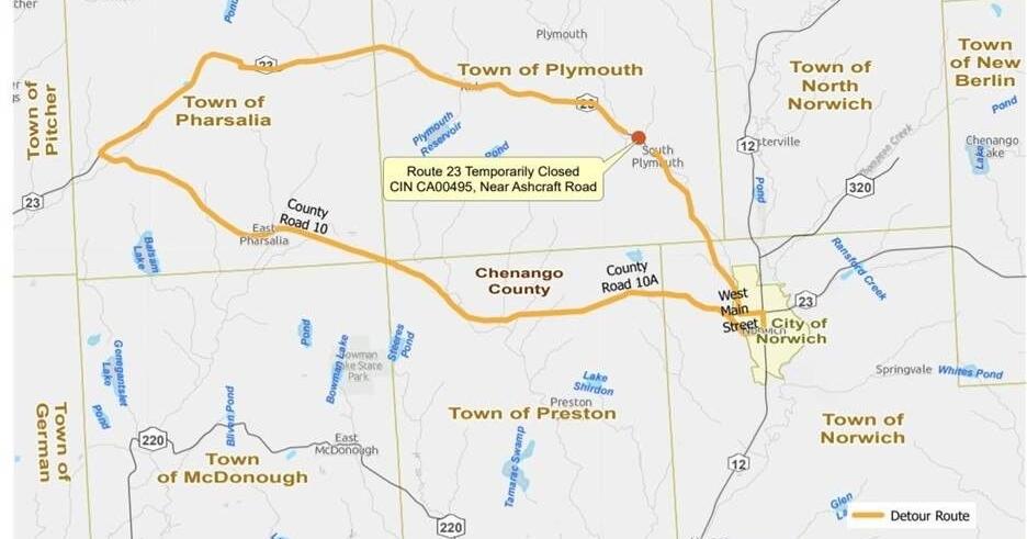 Part of Route 23 in Plymouth to close temporarily | Local News ...