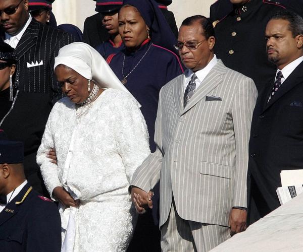 Khadijah Farrakhan, 'first lady of Nation of Islam' as wife of famous ...