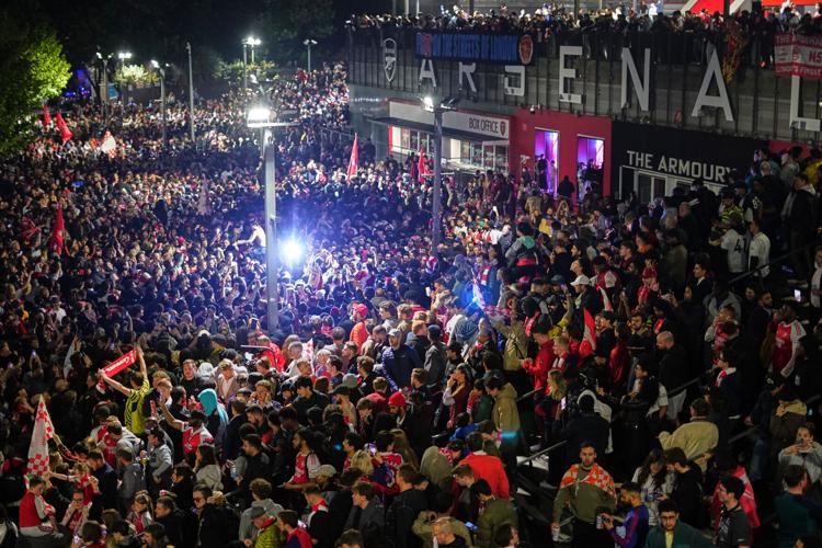 British PM Starmer congratulates Arsenal as title celebrations go deep ...
