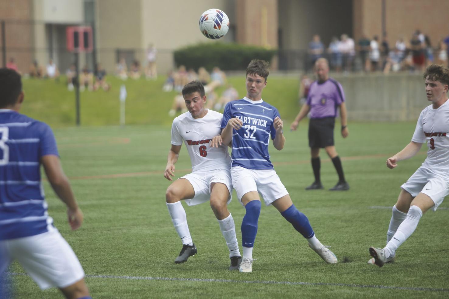 SUNY Oneonta men win Battle of the Hills over Hartwick 2-0 | College ...
