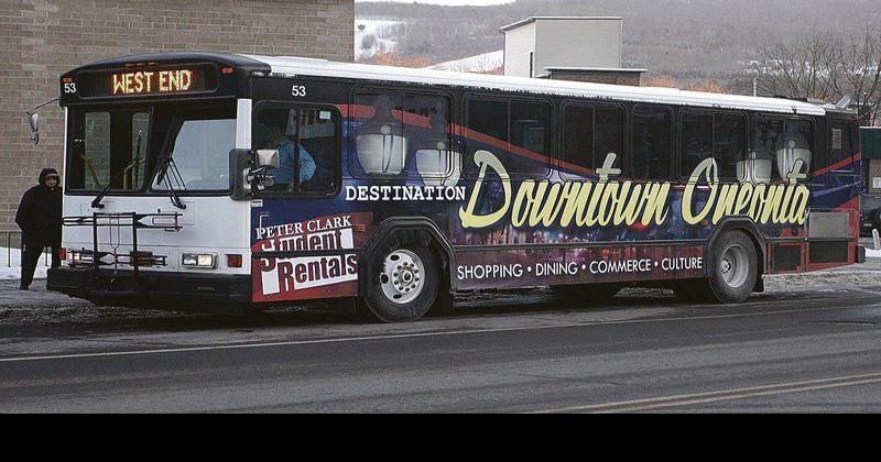 OPT bus promotes downtown | Local News | thedailystar.com