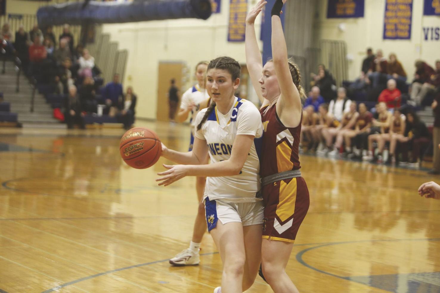 Oneonta girls open sectional playoffs with 47-36 win over Whitney Point ...