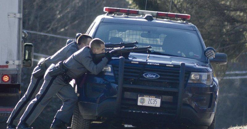 Scenes from the standoff in Deposit | Local News | thedailystar.com