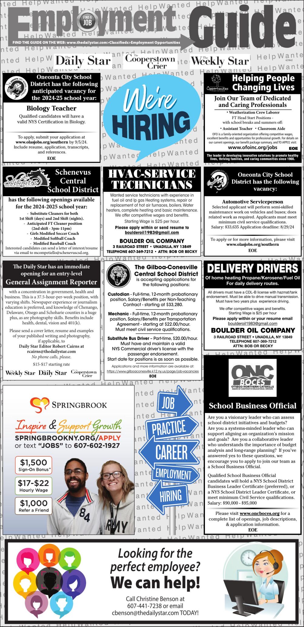 August 31, 2024 Employment Opportunities | Employment Opportunities ...