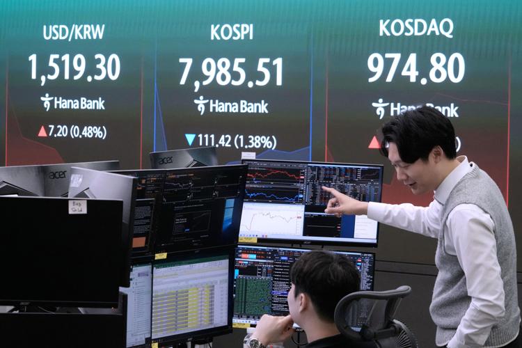 Another sell-off for AI stocks knocks Wall Street back to where it was ...