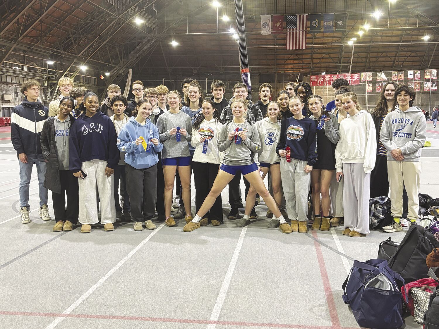 Oneonta sweeps indoor track sectional team titles | High School Sports ...