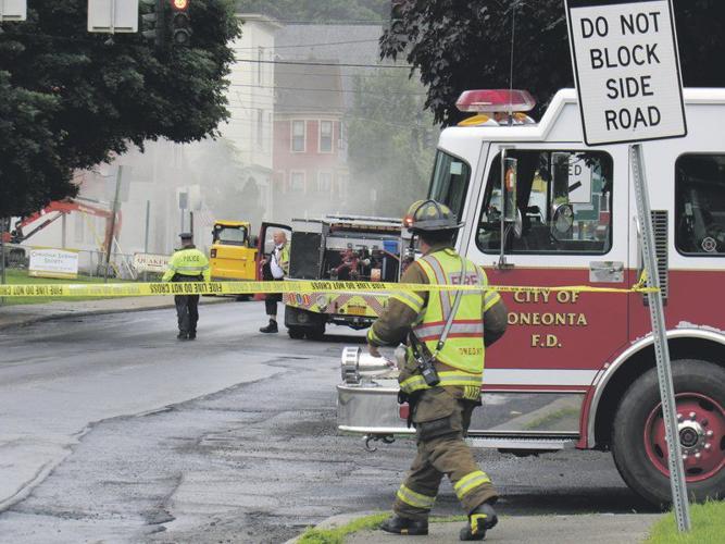 Gas line rupture shakes up Oneonta morning | Local News | thedailystar.com