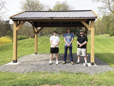 SUNY Delhi fraternity builds pavilion for Sheldon Park | News ...