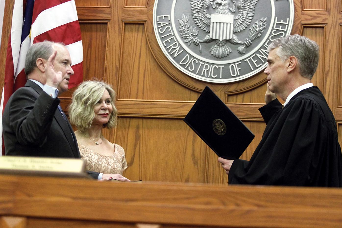 Doug Overbey formally sworn in as U.S. attorney | News | thedailytimes.com