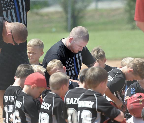 Eagleton Ballpark honors late Officer Kenny Moats with baseball ...