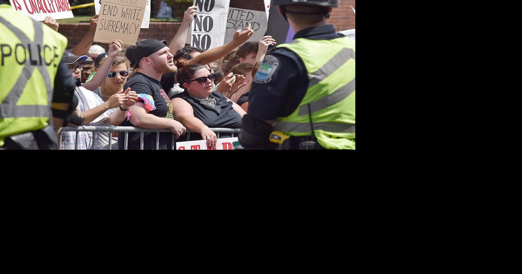 Groups gather in demonstrations for, against Confederate memorial in ...