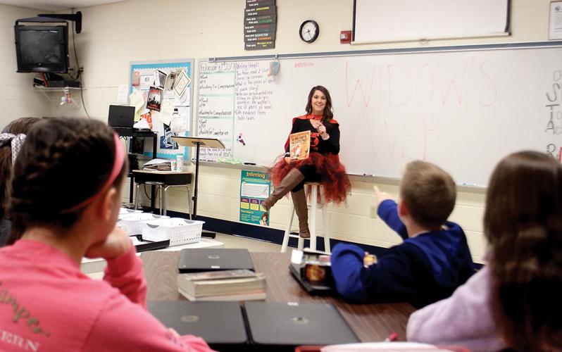 Carpenters Middle School develops the superpower of reading | News ...