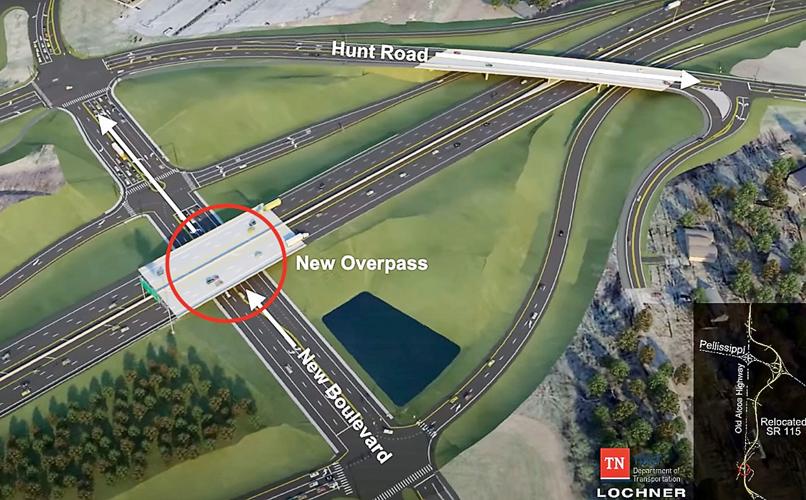 $40 million TDOT bridge and overpass projects on Alcoa Highway on track ...