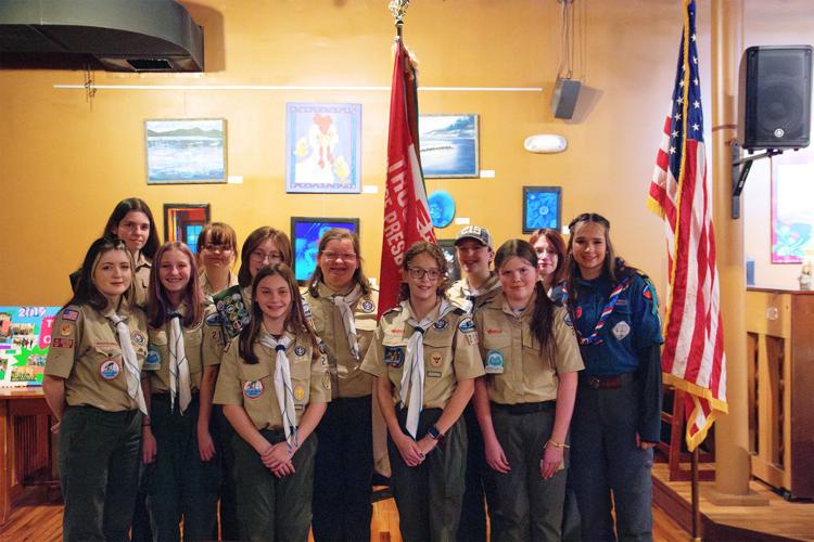 Girls get it done: Blount's first, only female BSA troop honors founder ...