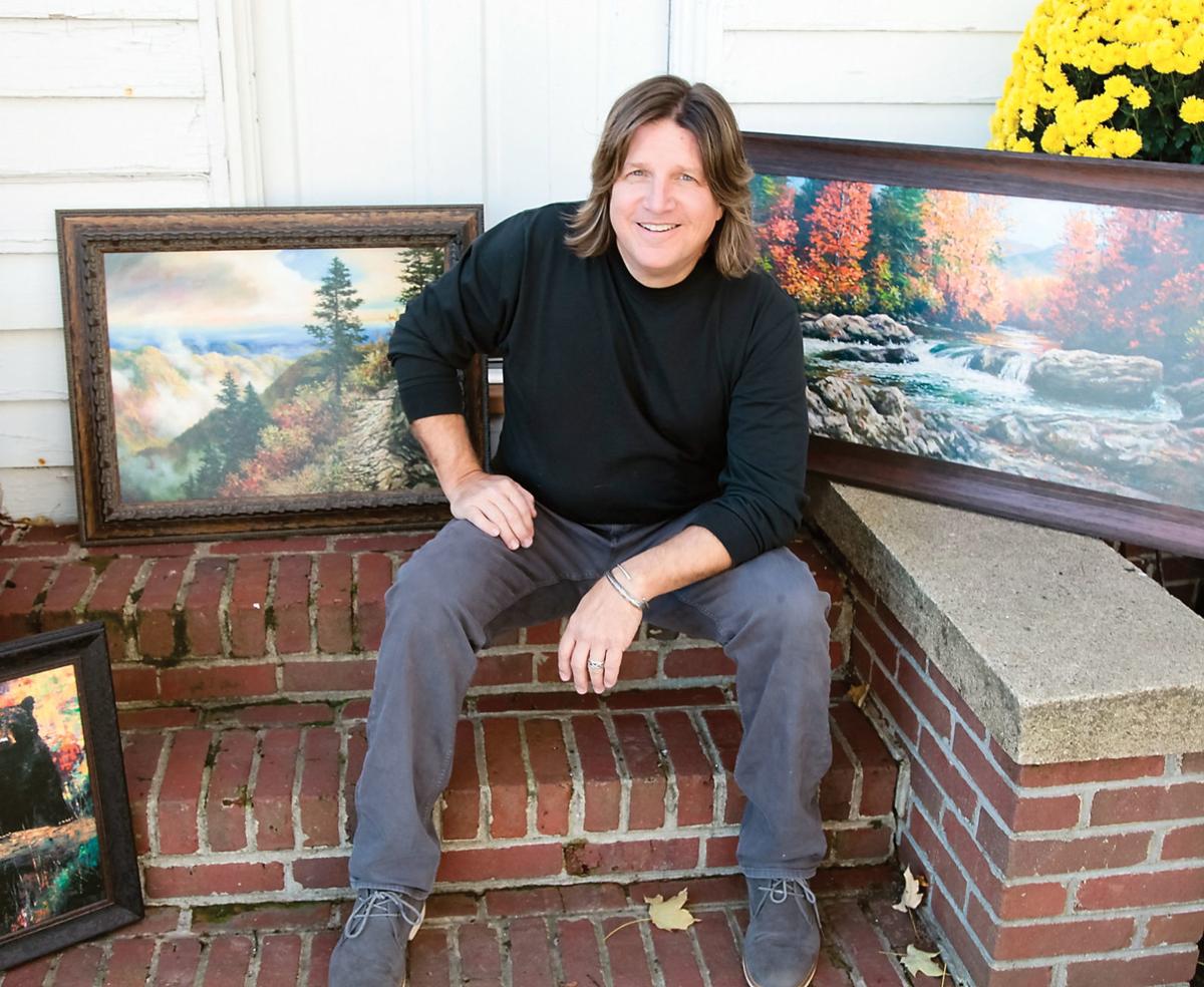 The call to paint: Robert Tino hopes to create art all of his days ...