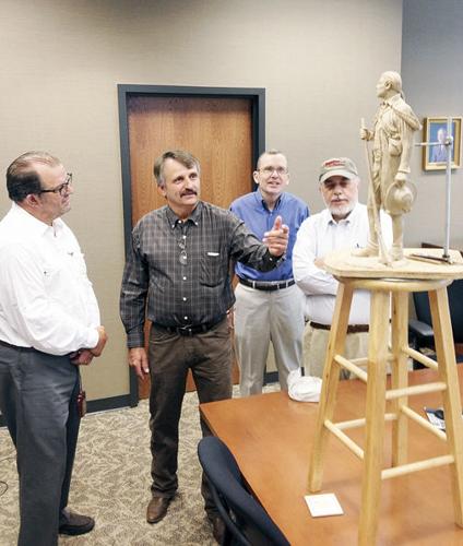 Sam Houston replica completed: Model done for 7-foot-tall statue in ...
